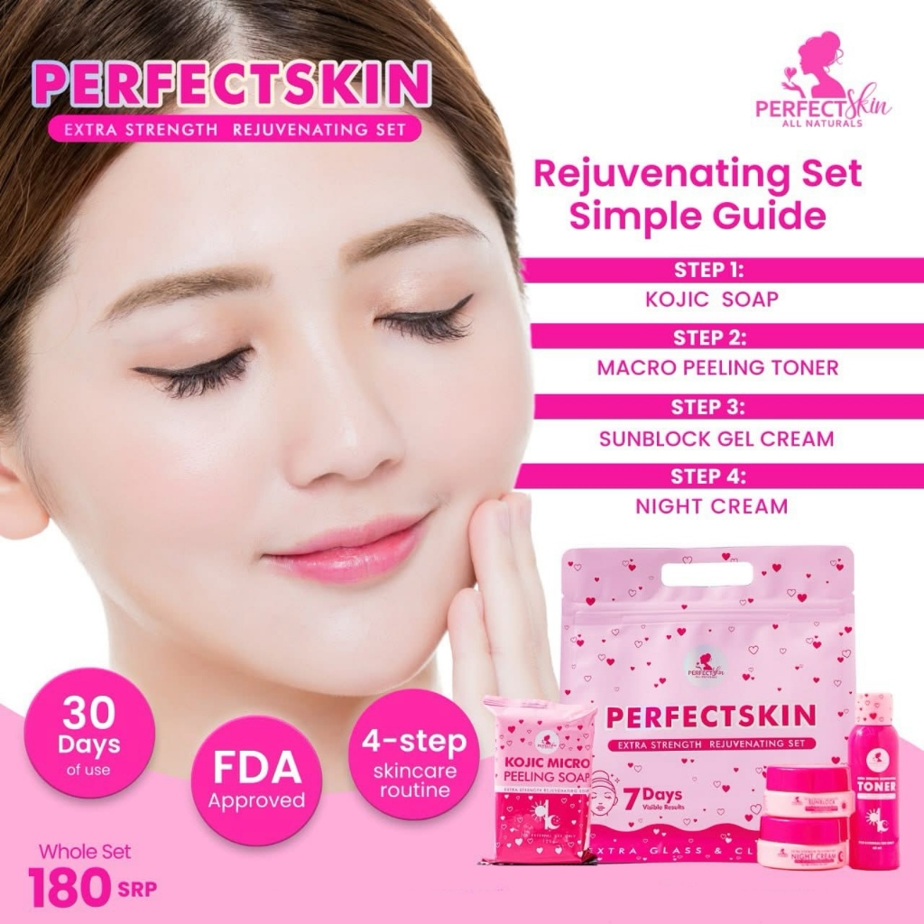 PERFECT SKIN Extra Strength Rejuvenating Set (New Packaging) | Shopee ...