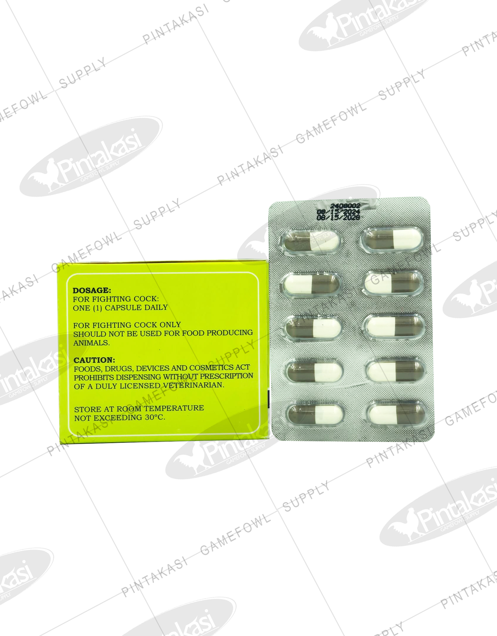 Arvet-Chem Chloramphenicol 500mg Antibacterial 100 Capsules For ...