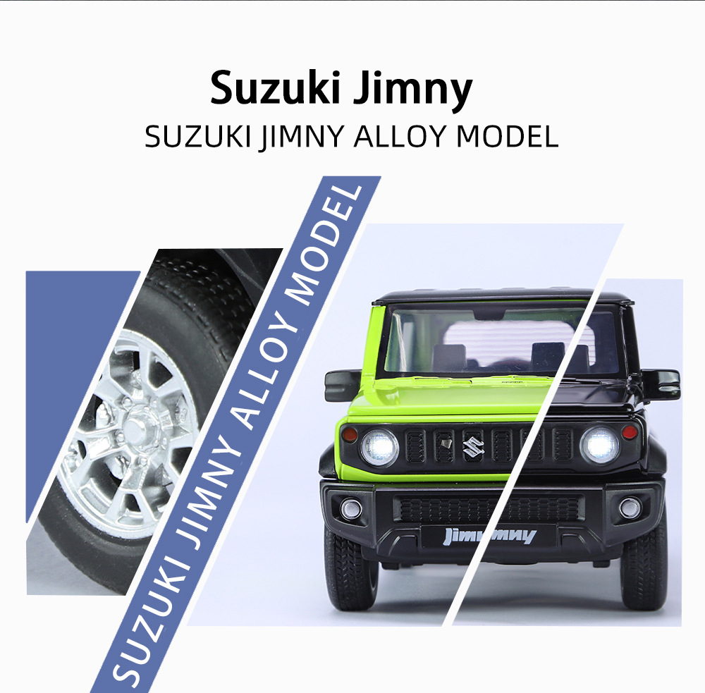 1/24 Suzuki Jimny alloy off-road Model Boy Toy Cross-border Bestseller ...