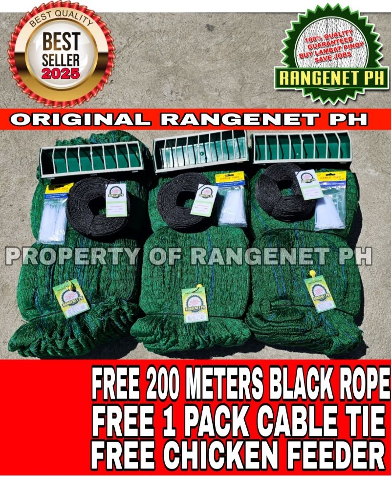 Rangenet ph Chicken net, 50/100 meters BUY 1 TAKE 3 FREEBIES Free ...