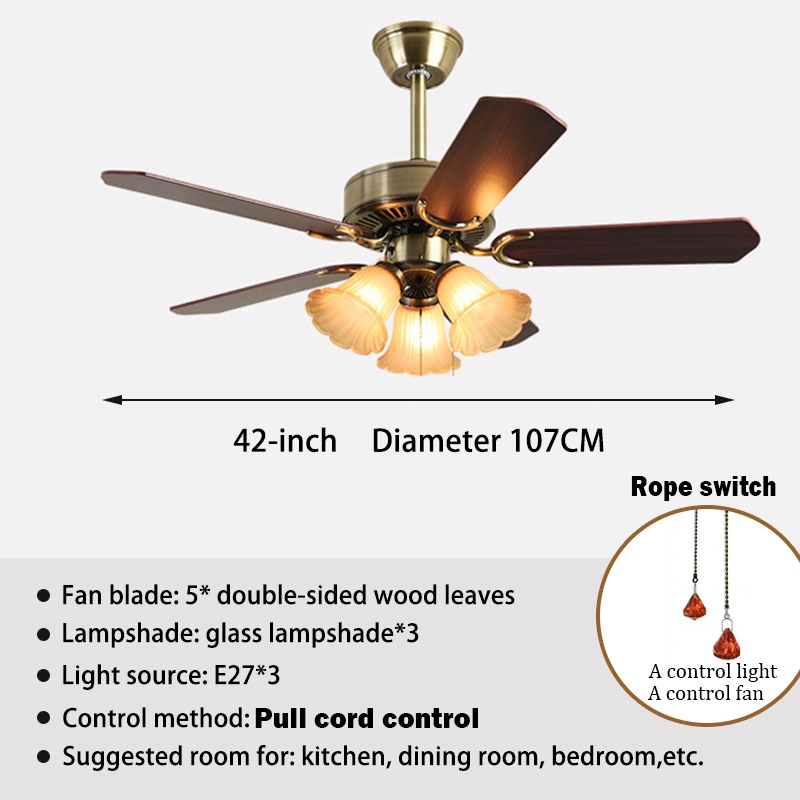Esaer Acrylic Crystal Tri Color Ceiling Fan With Remote | Windhaven ...