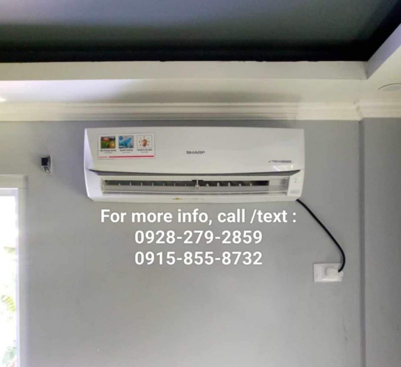 SHARP 1HP Split Type Inverter Airconditioner | Shopee Philippines