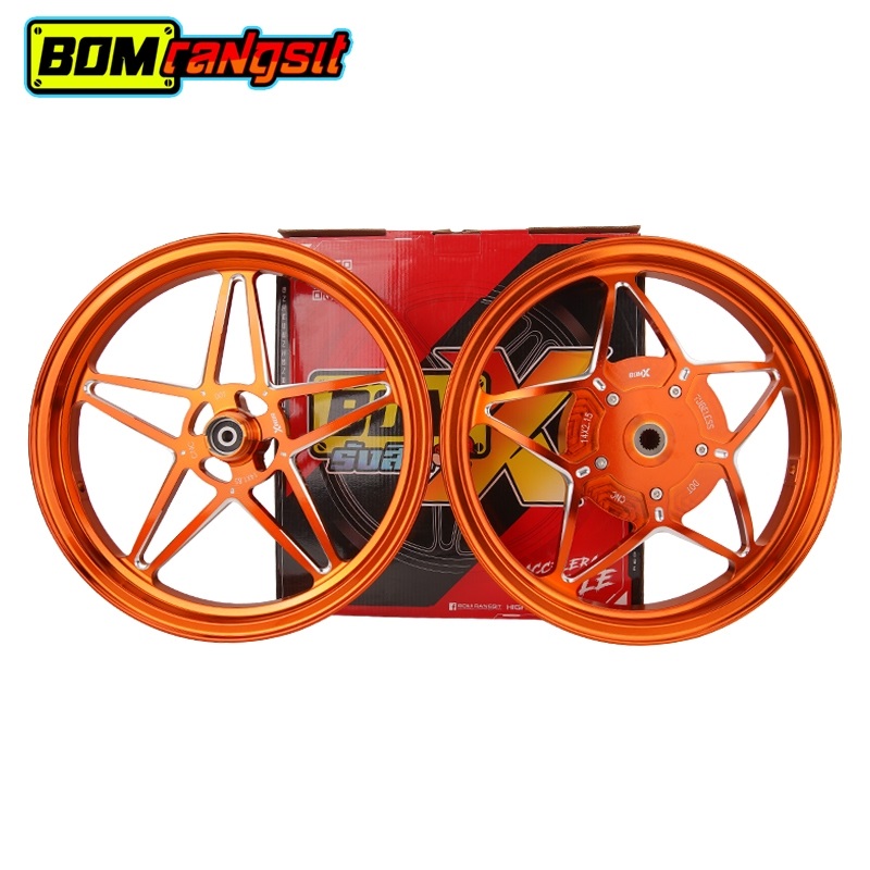 Bom Rangsit BomX Lynx CNC Star Alloy Mags Click 125/MIO 110/i125 M3 ...