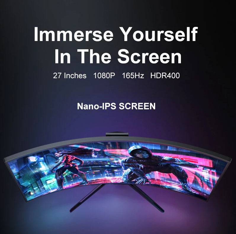 24 inch Monitor 27 inch Gaming Monitor PC LED Framless Ips Ps4 Ps5 Xbox ...