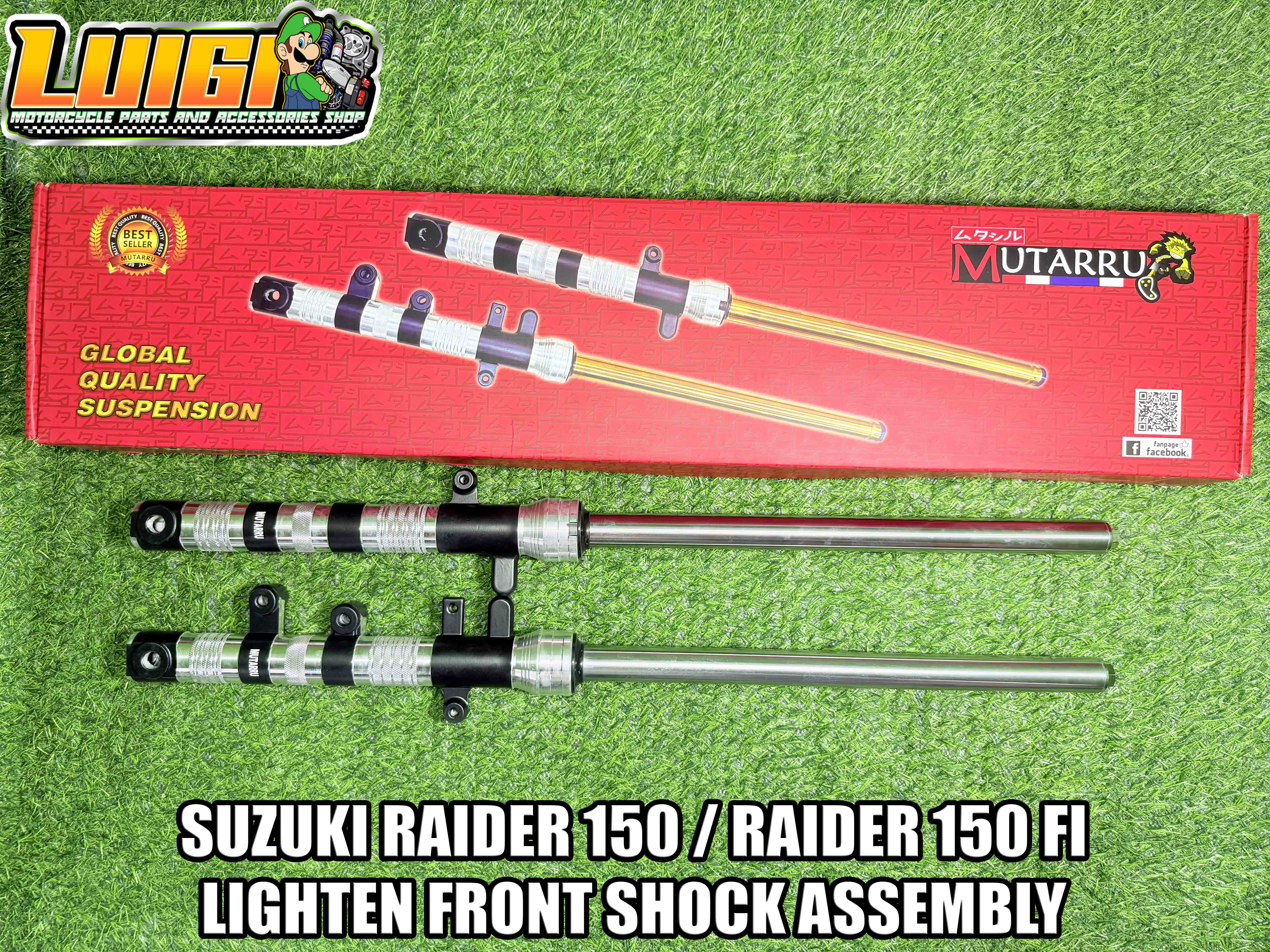 MUTARRU LIGHTEN FRONT SHOCK ASSEMBLY BLACK SERIES MADE IN THAILAND ...