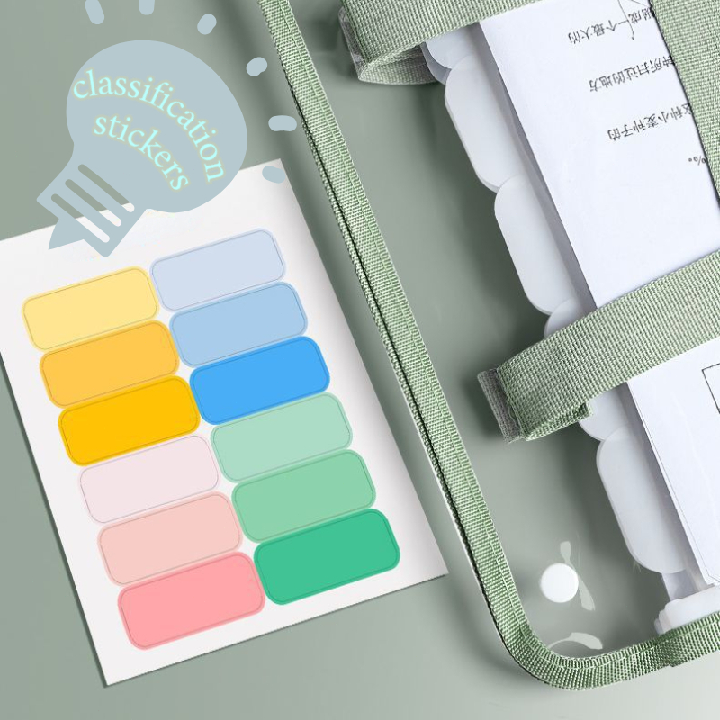 Long\A4 Size Transparent Expanding File Folder 13Pockets Paper ...