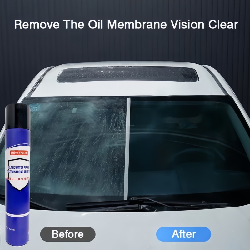 620ml Windshield Glass Cleaner Acid Rain Stain Remover Car Glass Oil ...