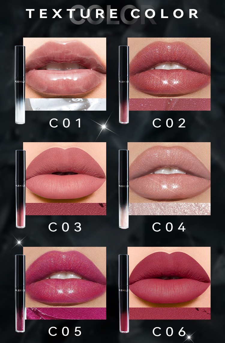 12 Colors Liquid Matte Lipstick Lip Gloss Waterproof Long Lasting Lip ...
