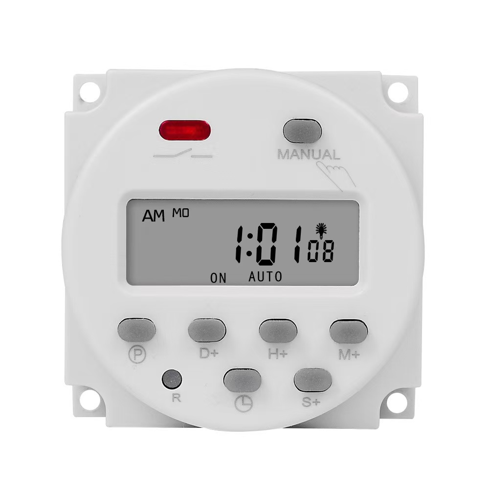 SINOTIMER 220V Weekly 7 Days Digital Programmable Timer Switch Relay ...