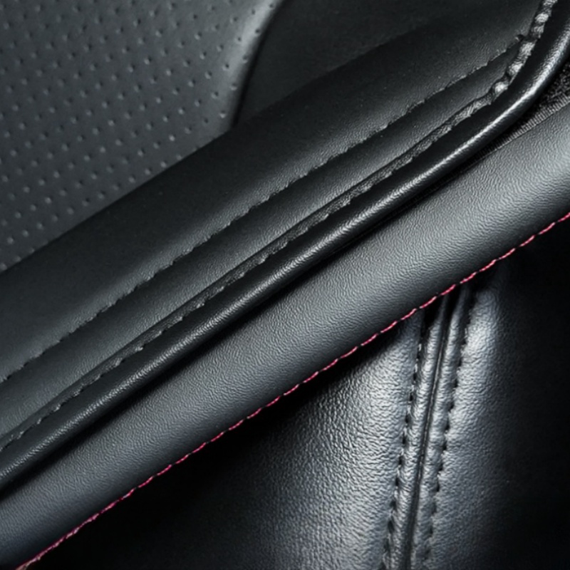 【B1T1】Car PU Leather Safety Belt Shoulder Cover Breathable Protection ...