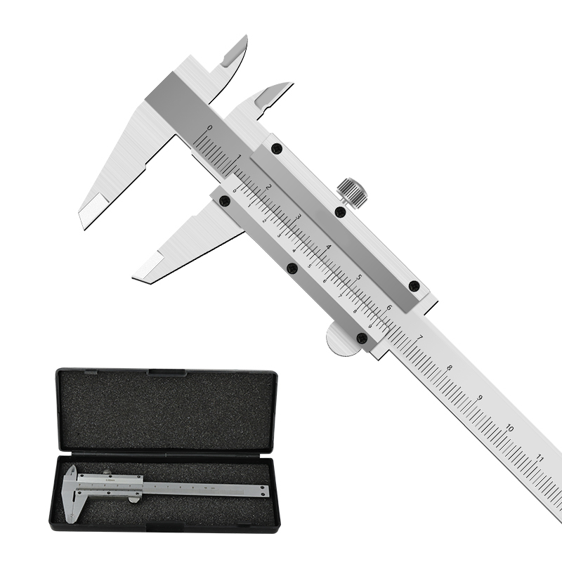 6" 150mm Stainless Steel Manual Vernier Caliper With Case High Quality ...