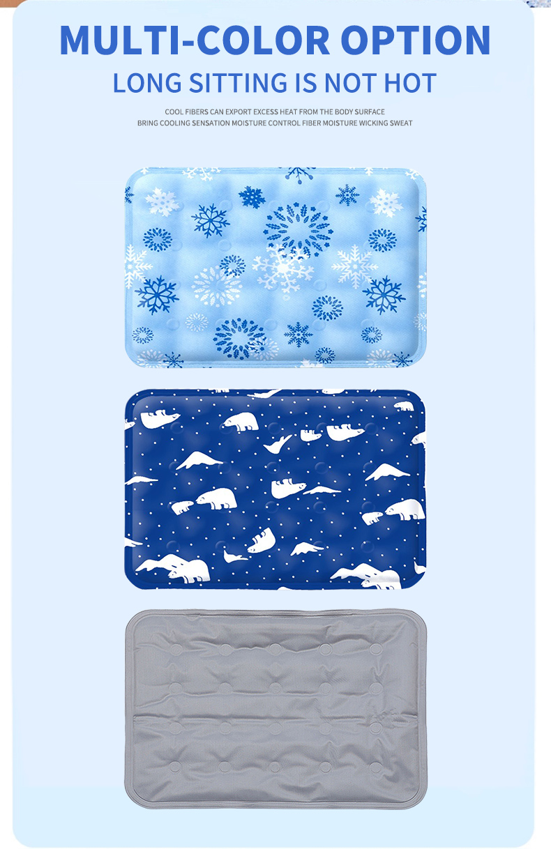 Cooling mat Gel ice pad mattress free water injection sofa cooling ...