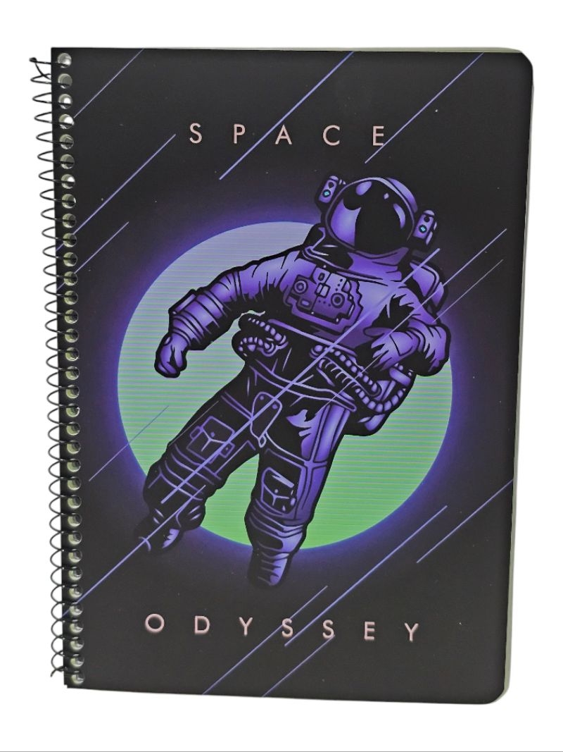 Spring Leaf Premium Spiral Notebook Blackbook in Random Design | Shopee ...