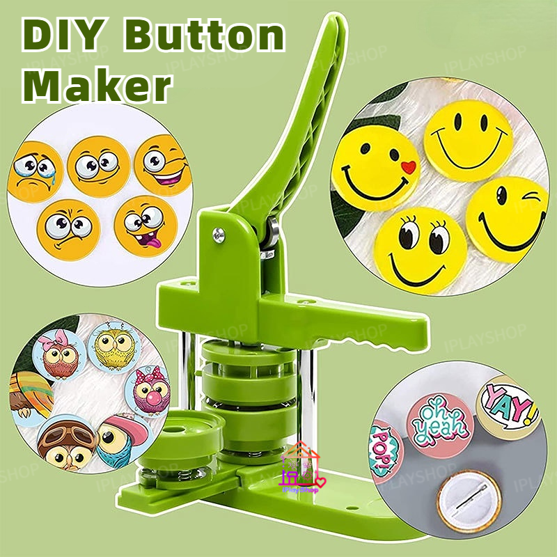 DIY Button Badge Machine Affordable DIY Badge Maker Party Favor Badge ...