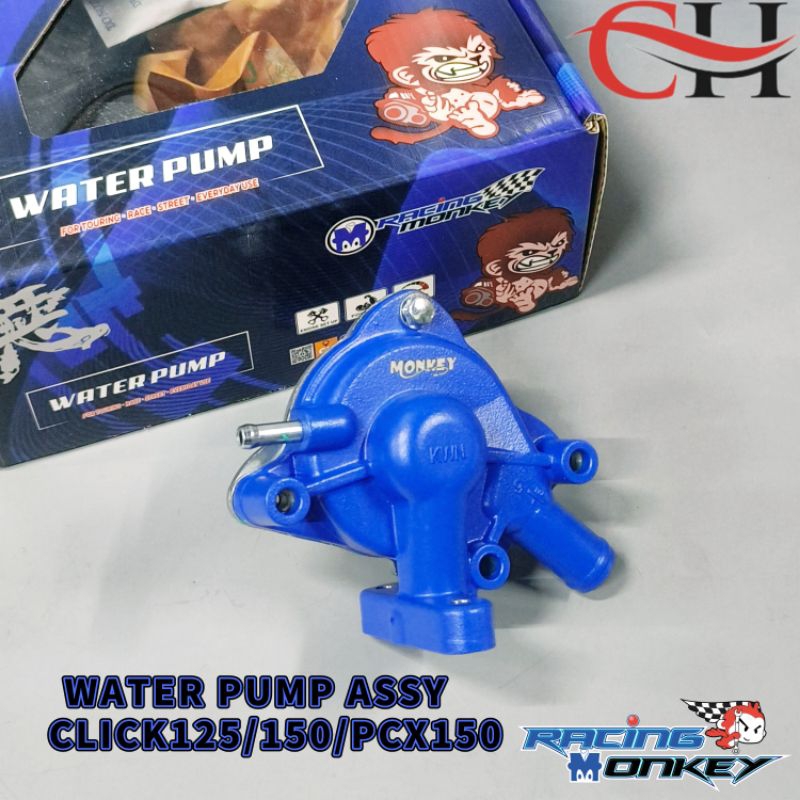 RACING MONKEY WATER PUMP ASSY FOR CLICK125/150/PCX150 | Shopee Philippines