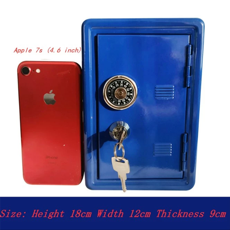 Mini Safes Creative Money Safe Box Crafts Money Box Security Cash ...