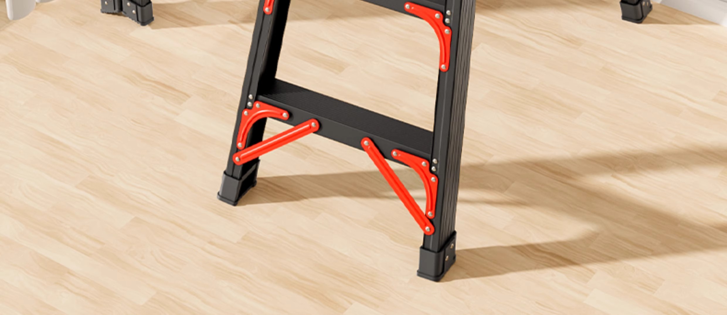 Ladder Foldable Carbon alloy Ladder Heavy Duty Thicker Carbon Steel ...
