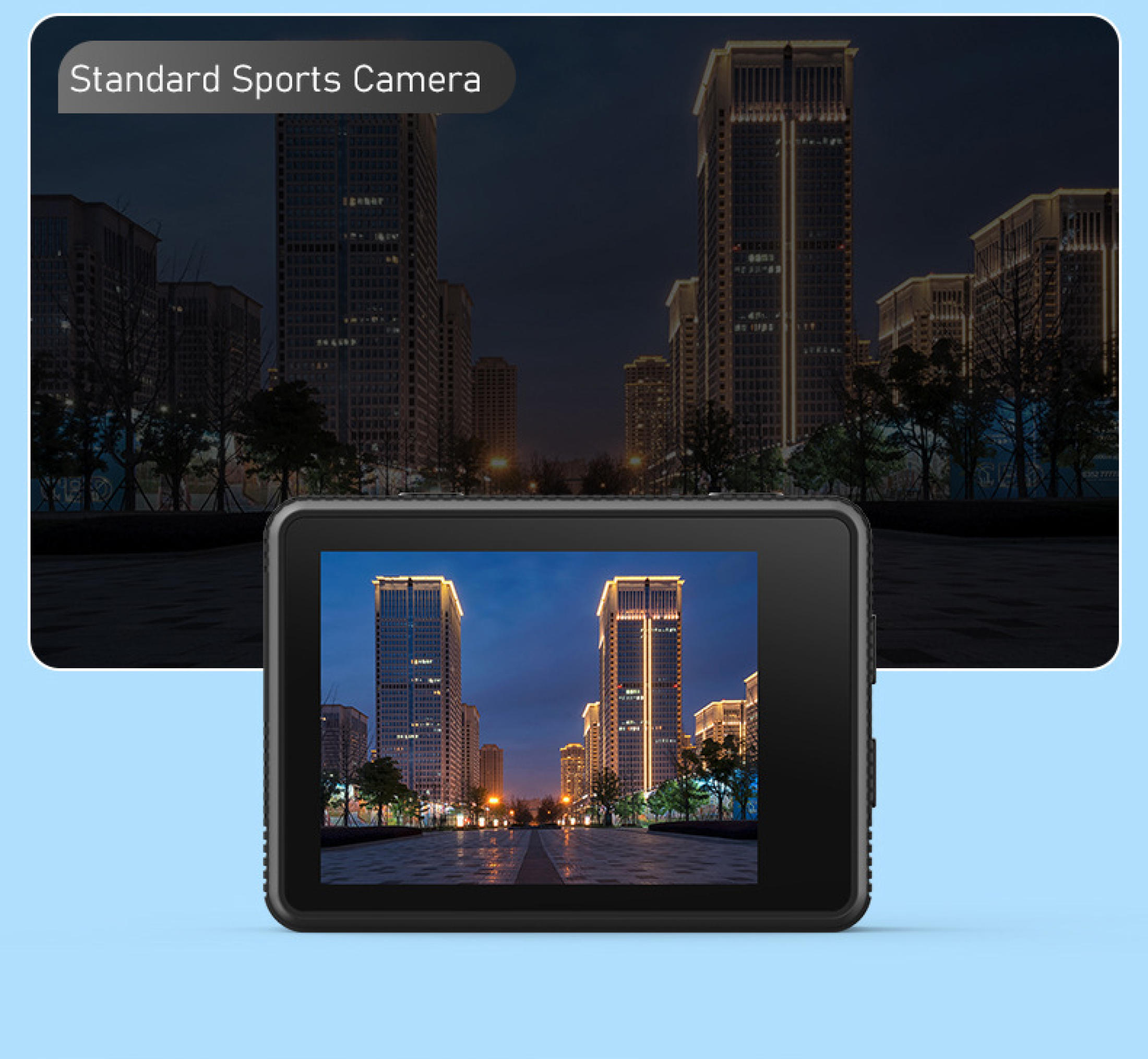 E-CAM A13 PRO Action Camera 8K Ultra HD Dual lens Screen EIS Anti shake ...