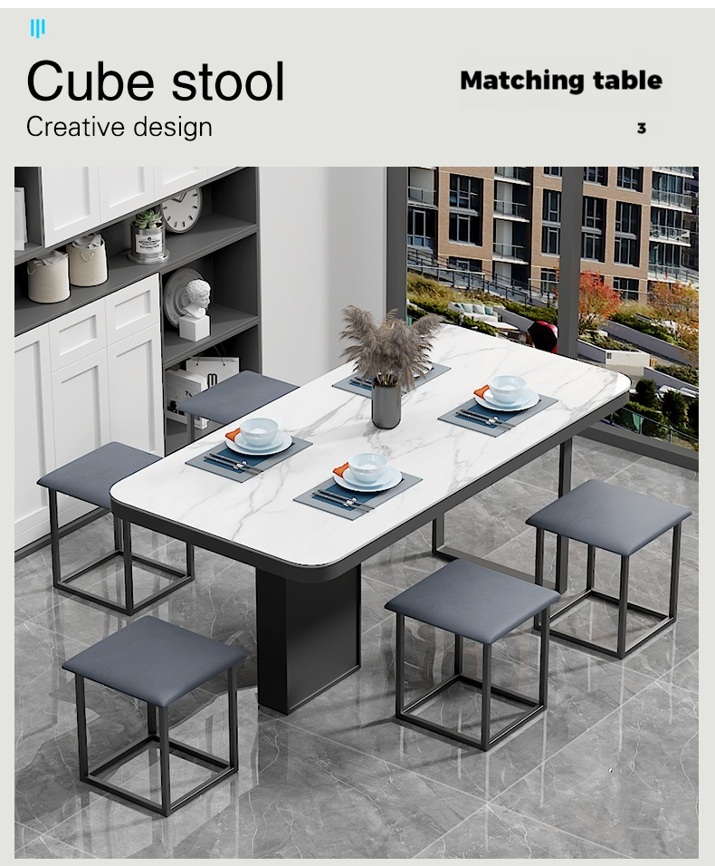 Five-in-one Rubik's Cube Stool Multifunctional Living Room Sofa Chair ...