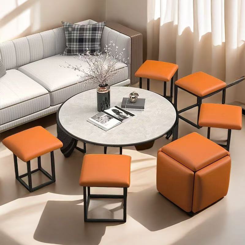 Five-in-one Rubik's Cube Stool Multifunctional Living Room Sofa Chair ...