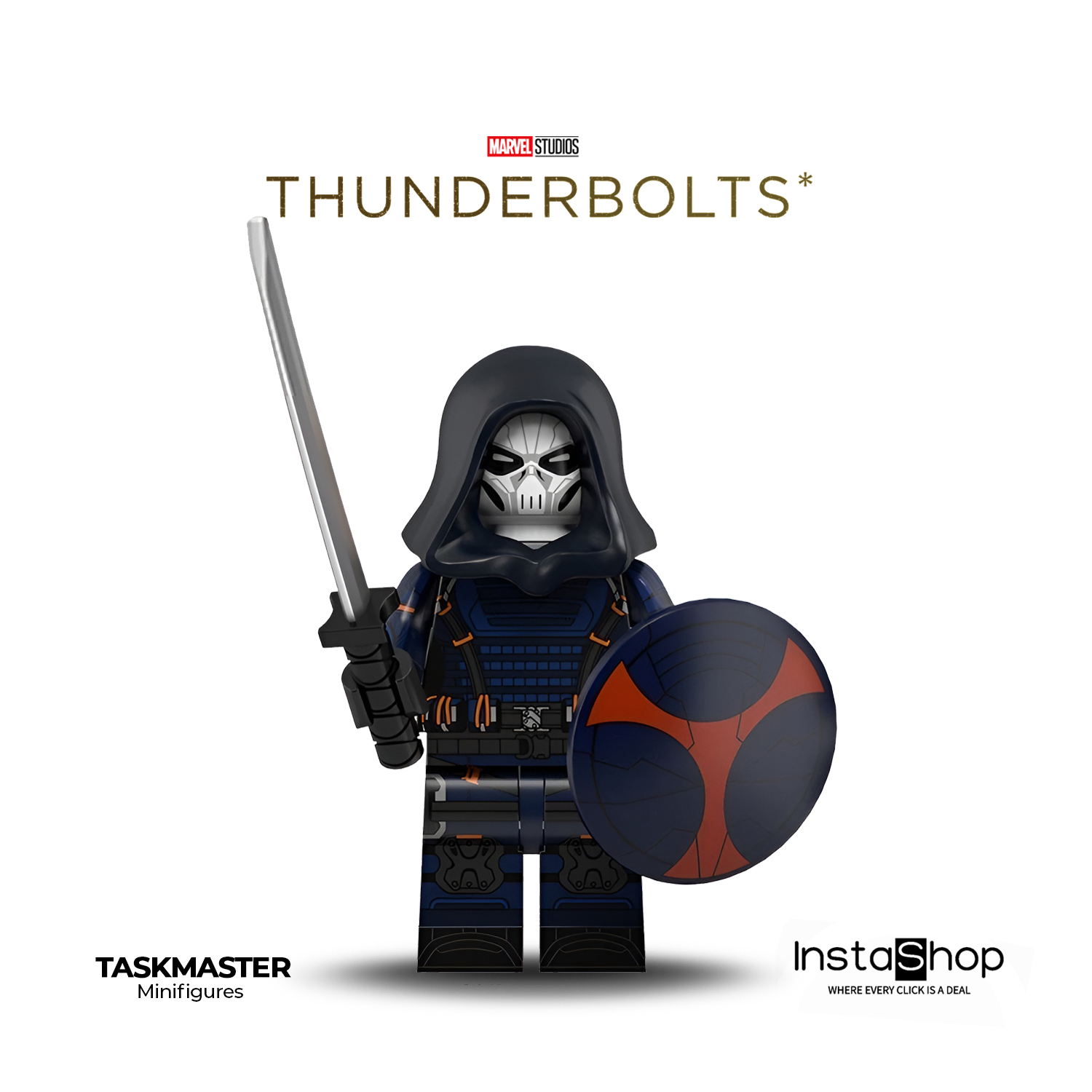 ISO Taskmaster Thunderbolts MCU Minifigures Building Block Toys ...