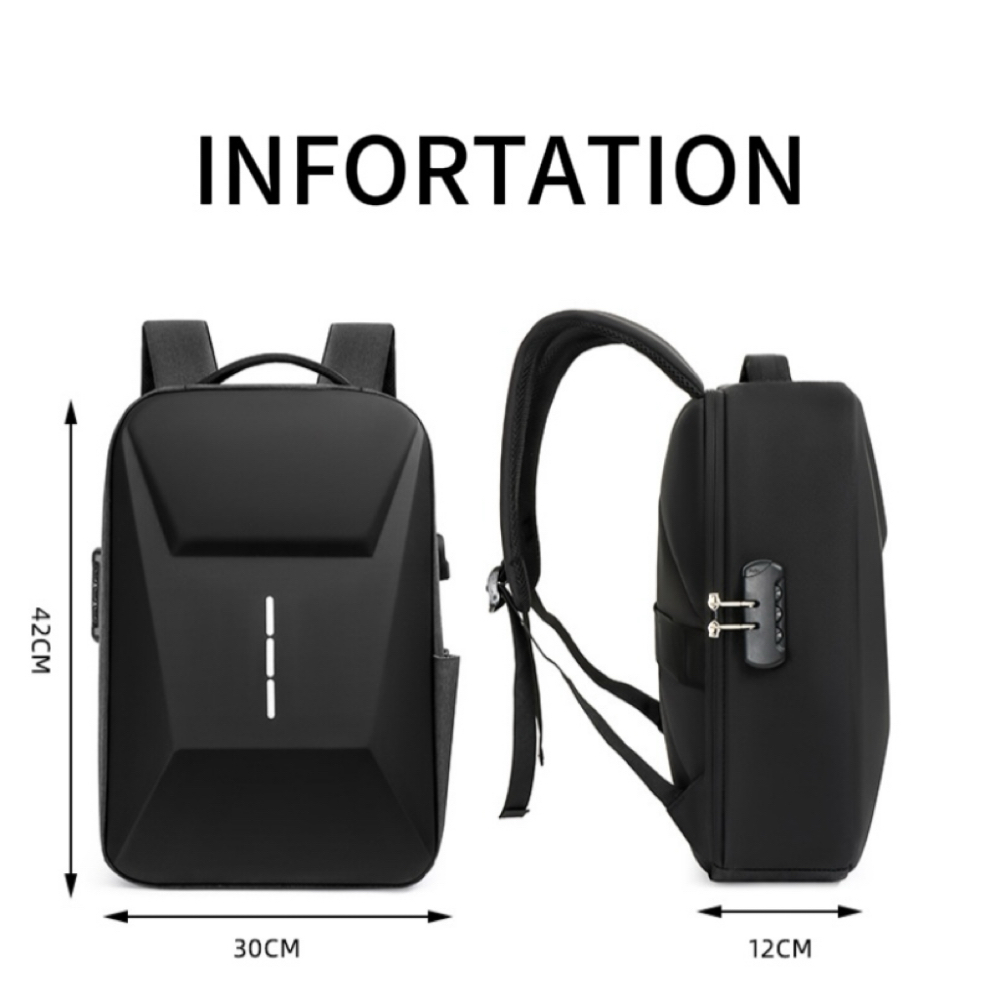 New hard shell bag casual and lightweight business backpack men's ...