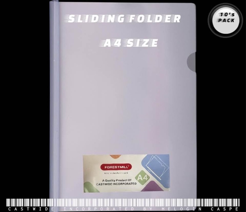 SLIDING FOLDER CLEAR [SOLD PER PACK 10’s] | Shopee Philippines