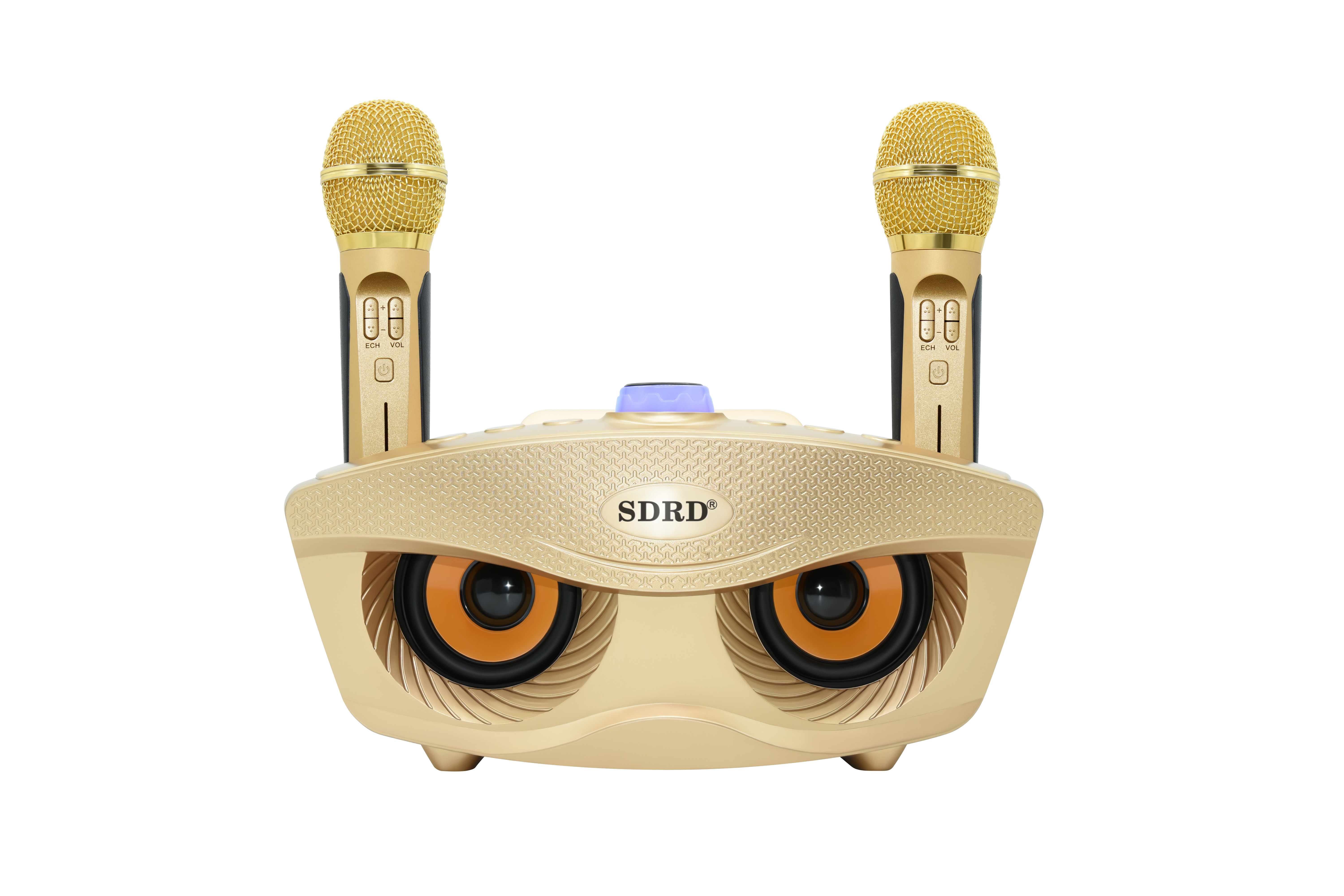 SDRD Eagle Eye Wireless Bluetooth Dual Mic Karaoke Portable 3D Stereo ...