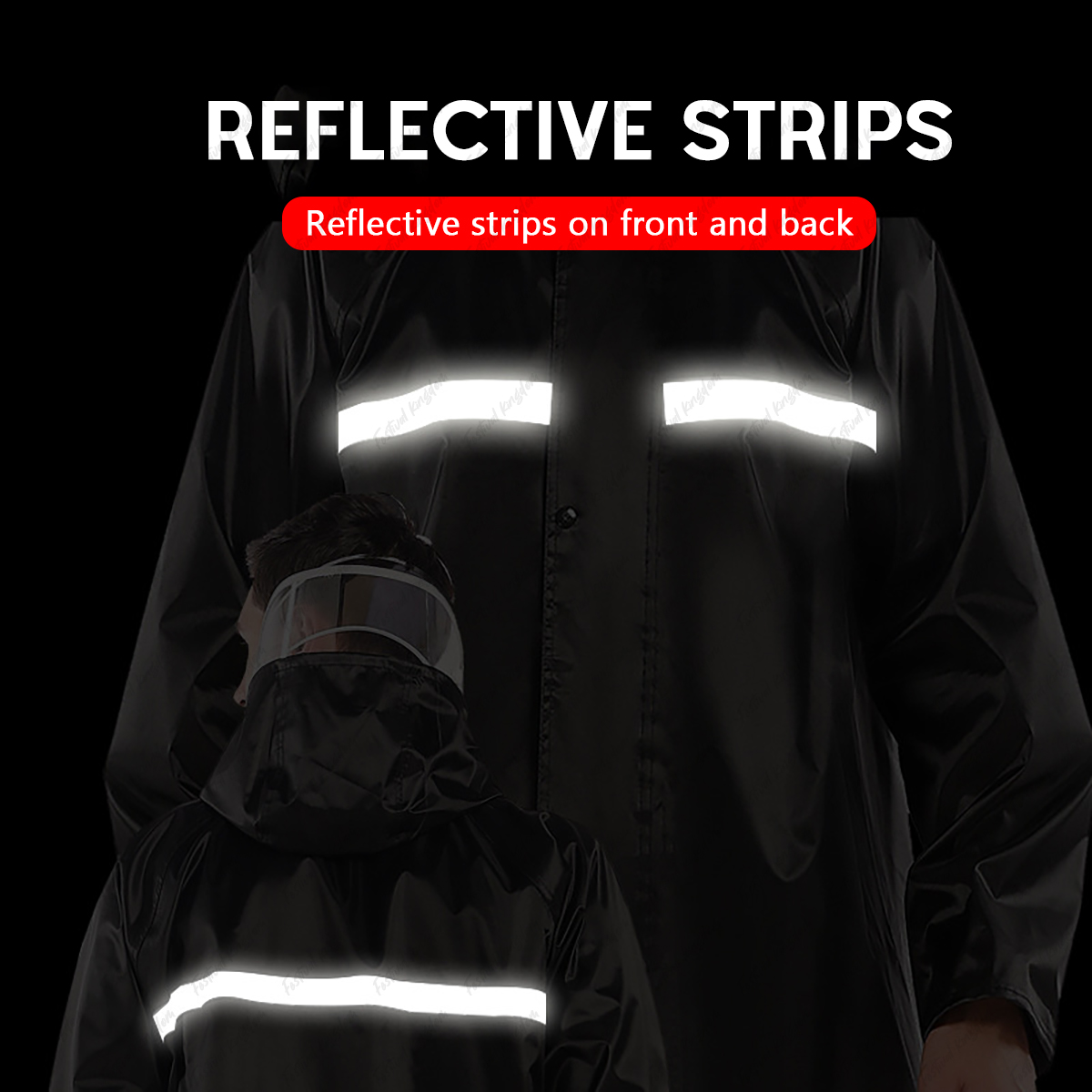 Raincoat Suit Waterproof For Motorcycle kapote Makapal Rainproof ...