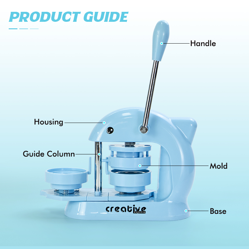 Creative Badge Maker Machine Pin Maker Machine Fancy Dolphin Making ...