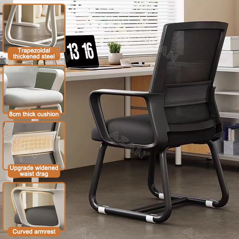 Office Chair With 90°Arm Rest Backrest Computer Chair Ergonomic Chair ...