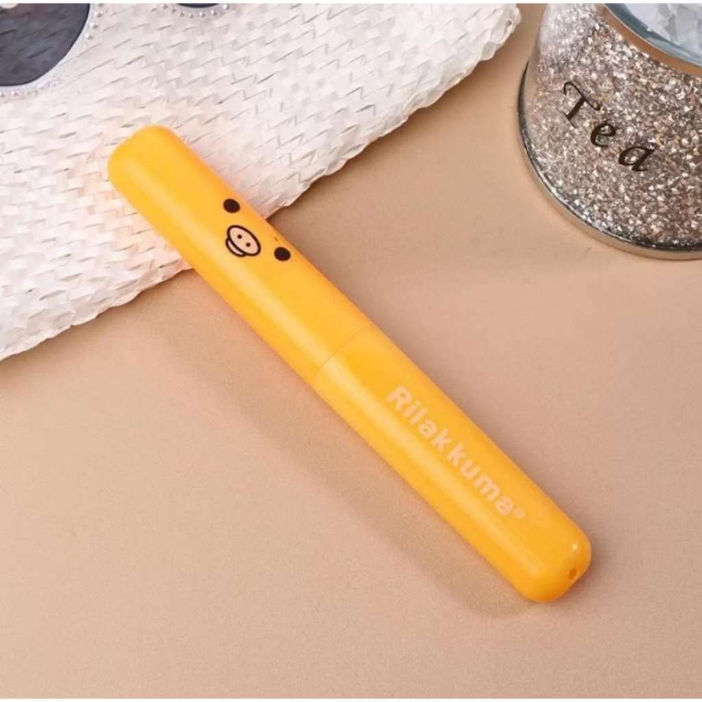 [5pcs] SB Portable Cute Toothbrush Case Odor-Free Protection for Travel ...