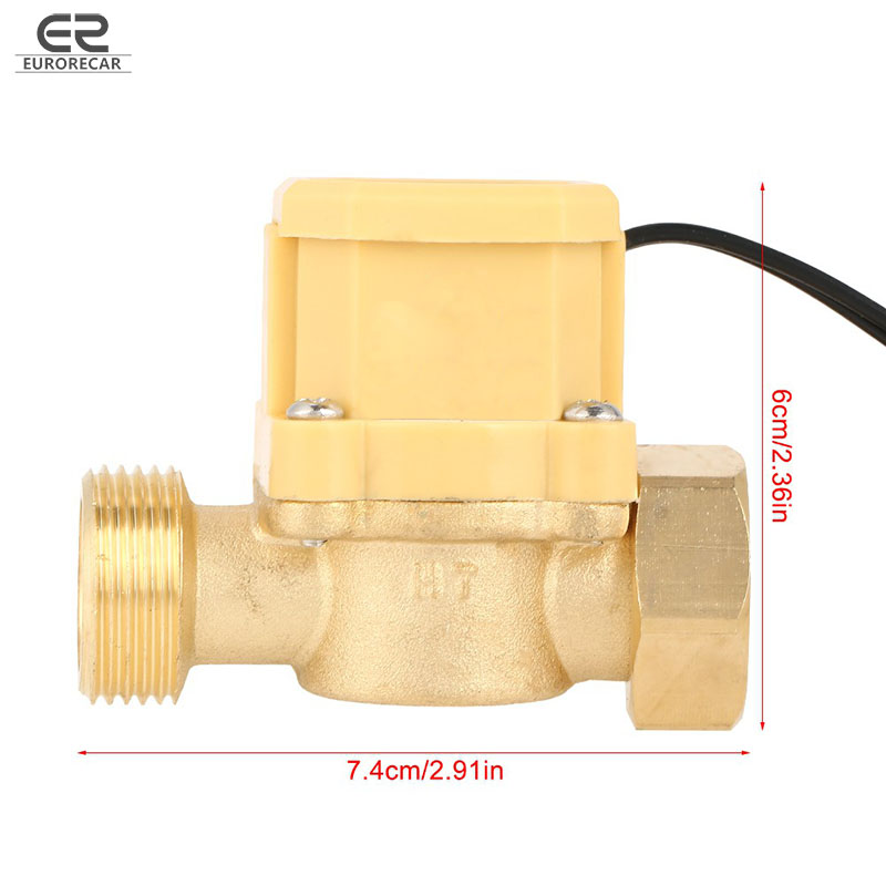 3/4-1/2 Water Flow Switch Controller Household Booster Pump Solar Water ...