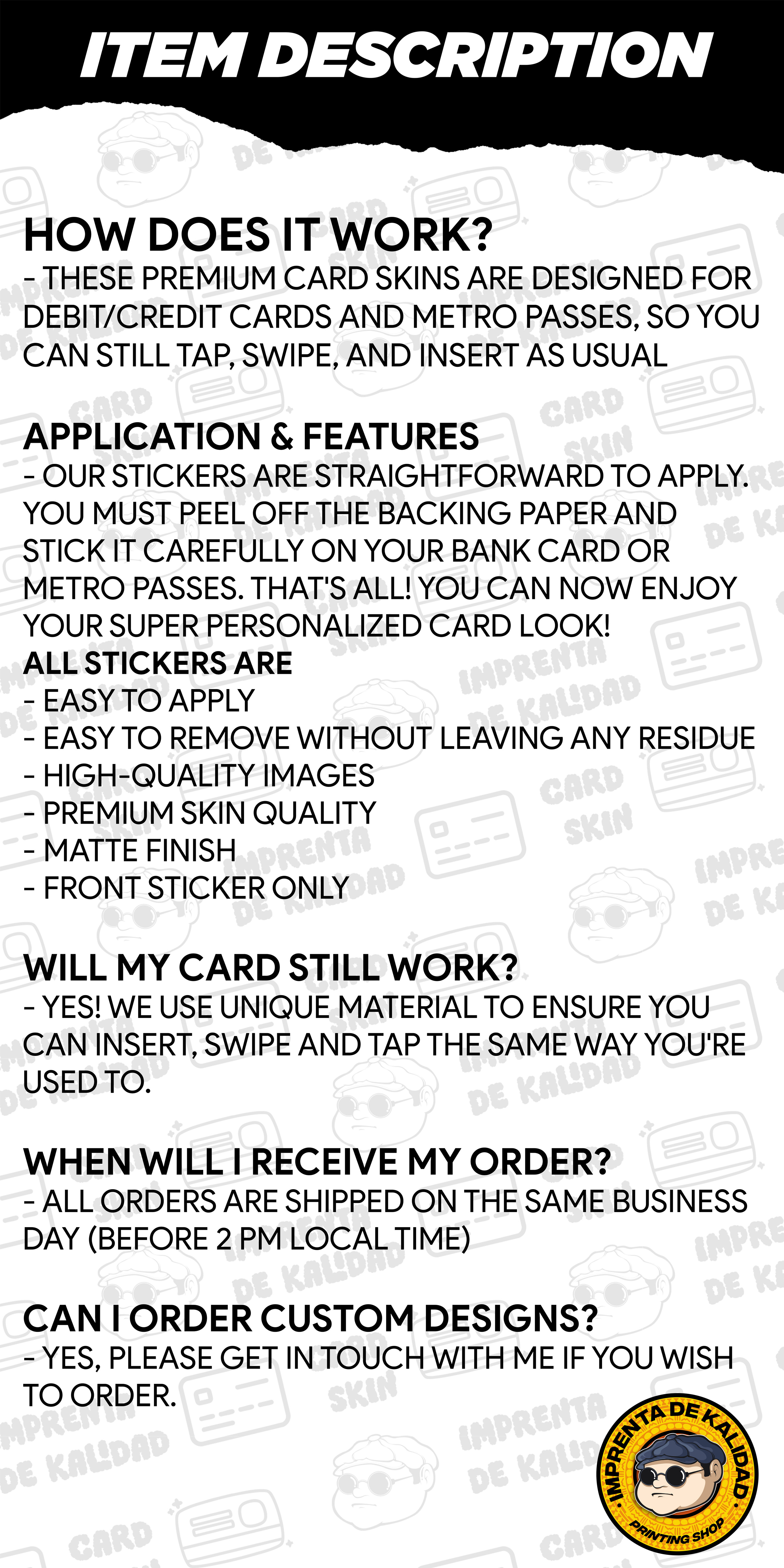 AE/AMEX AMERICAN EXPRESS Card Skin Card Sticker Vinyl Debit/ATM/beep ...