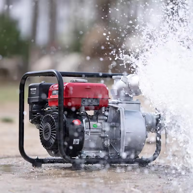 REAIM Gasoline Water Pump Heavy Duty For Flood/Irrigation High Engine ...