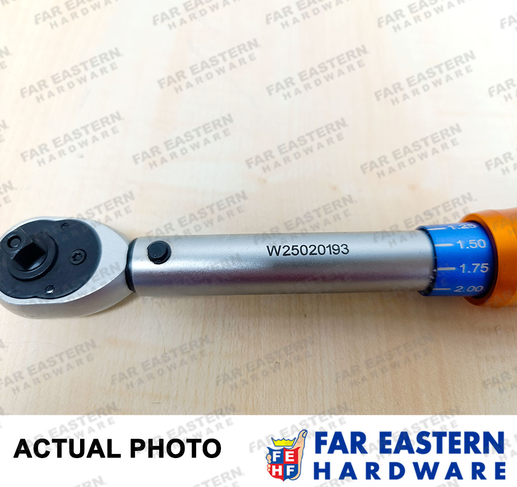 WADFOW Preset Torque Wrench 1/4" Drive WWQ1D14 WFHT | Shopee Philippines