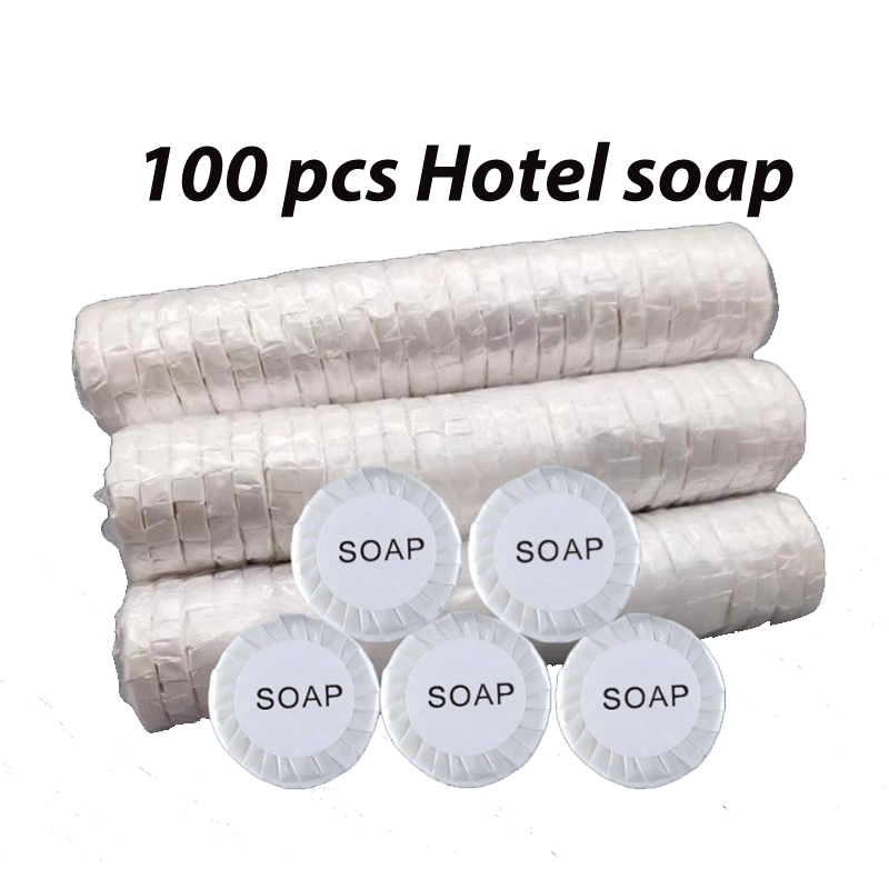100pcs 15g 10g 12g Hotel Bath Soap in Glassine Packaging - Hotel ...