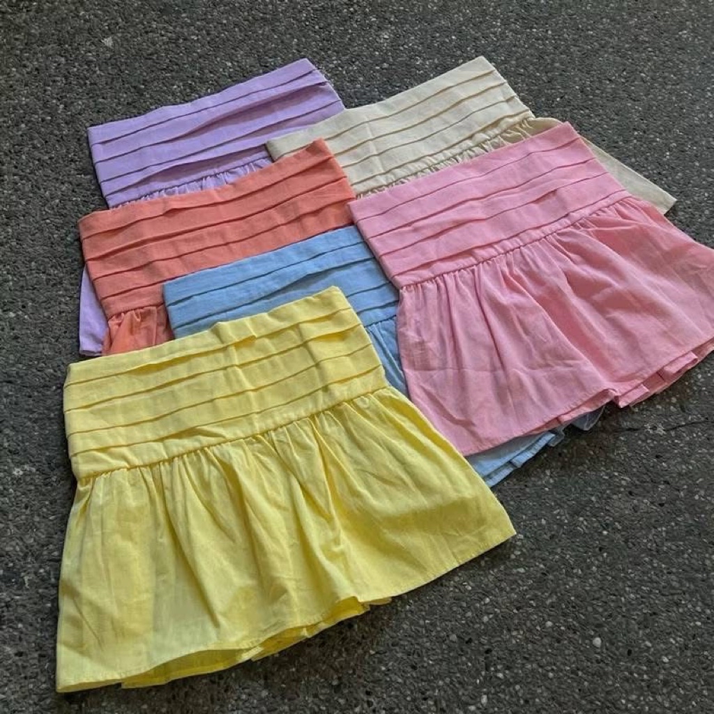 TUBE PEPLUM LAYERED LINEN TOPS | Shopee Philippines