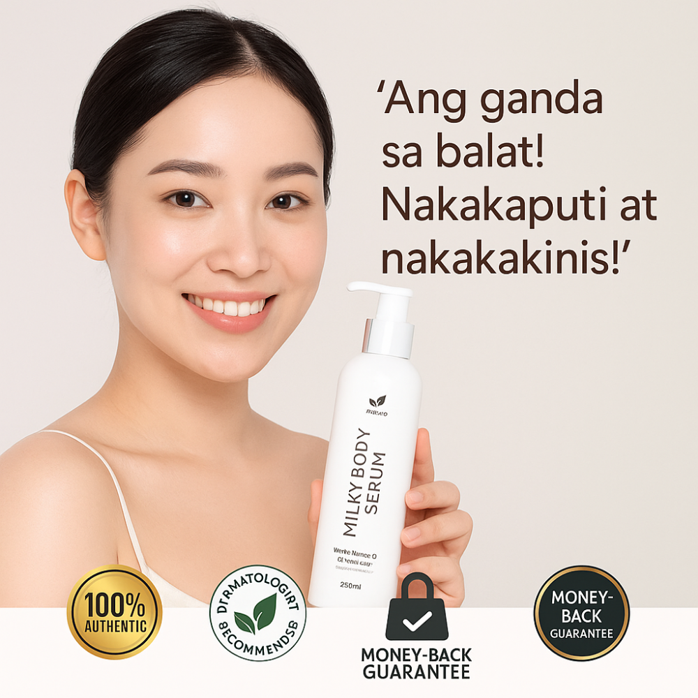 Vellsar Milky Body Serum with Vitamin C & Niacinamide | Whitening ...