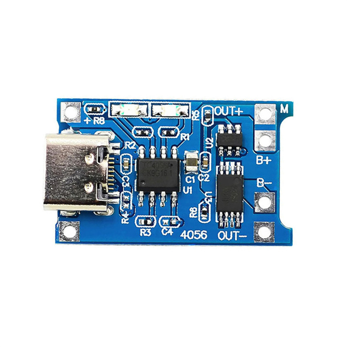 Micro USB / Type-C 18650 Battery Charging Module TP4056 03962A Lithium ...