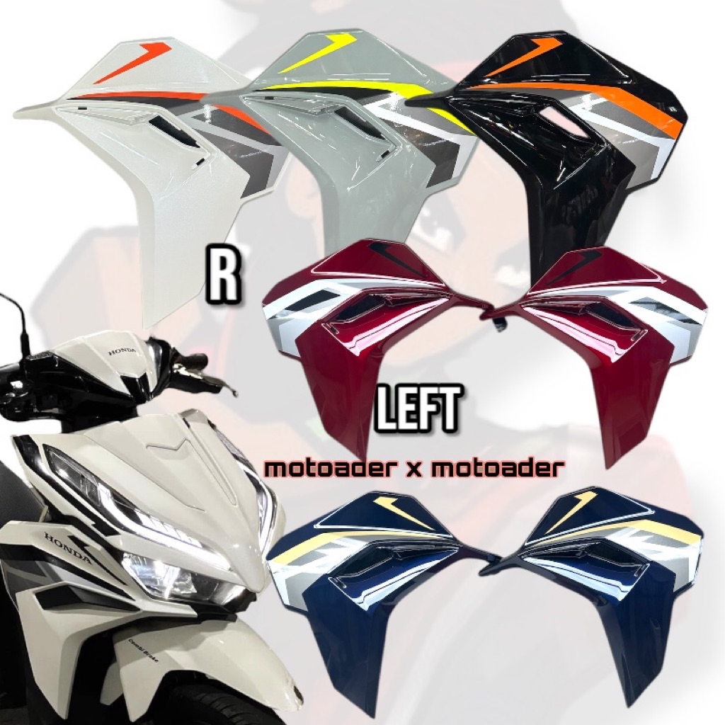 Honda Click V3 Front Side Cover Honda Click125 150 V3 Fairings | Shopee ...