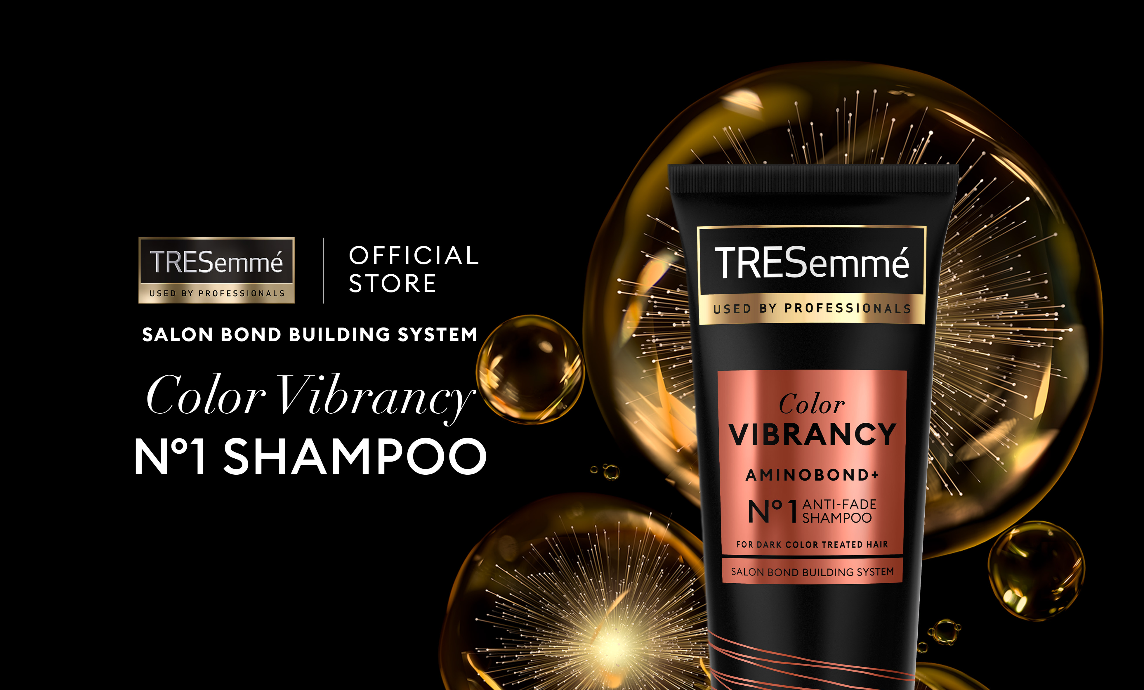 TRESemme Color Vibrancy Bond Building Shampoo For Salon Fresh Vibrant ...