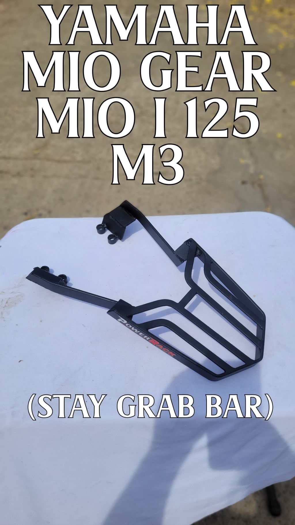 YAMAHA MIO GEAR / MIO I 125 / M3 / TOPBOX BRACKET / STAY GRAB BAR ...