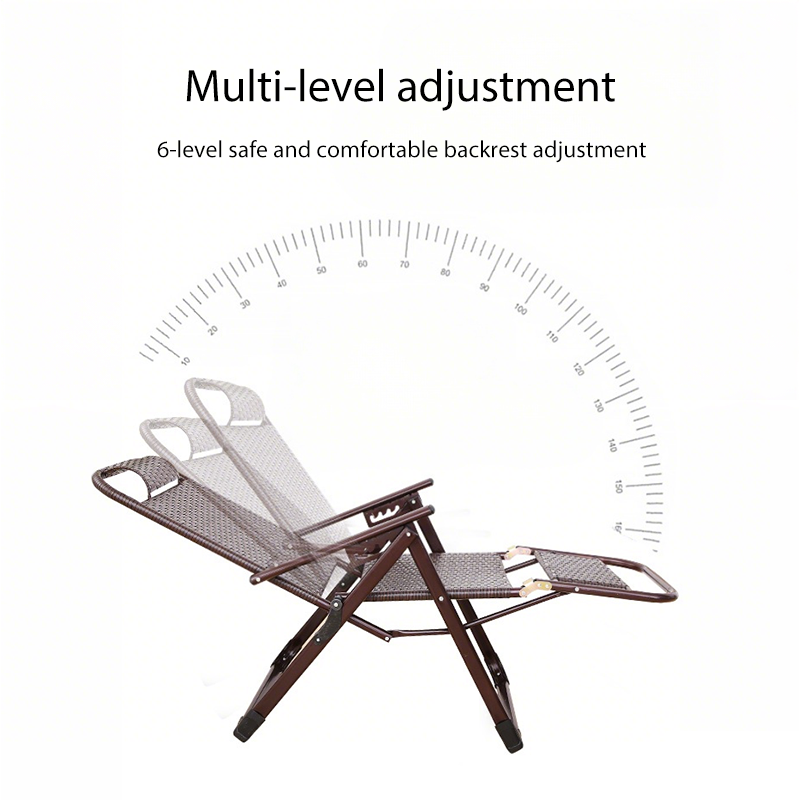 Lunas Folding Chair Reclining Chair Adjustable Single Foldable Portable ...