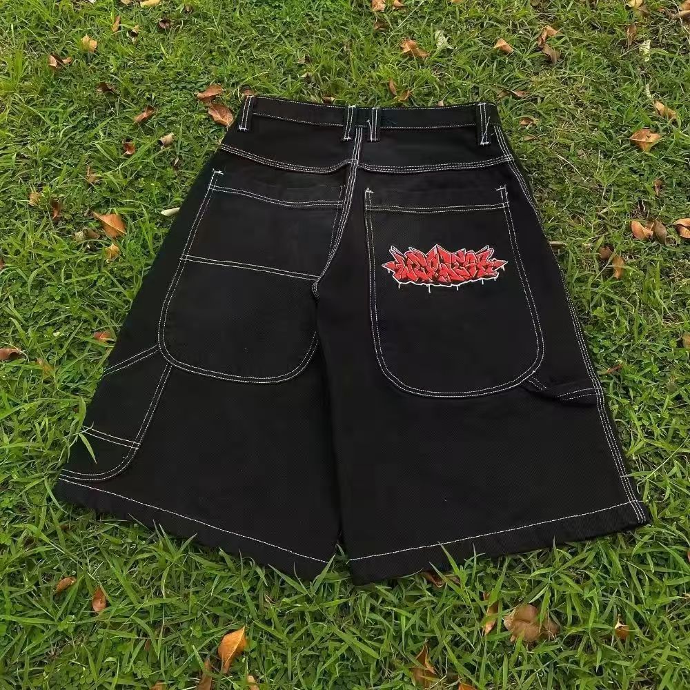 **Wexwear ♡ New Retro Trendy Baggy Wide Leg Haruku Punk Hip Hop High ...