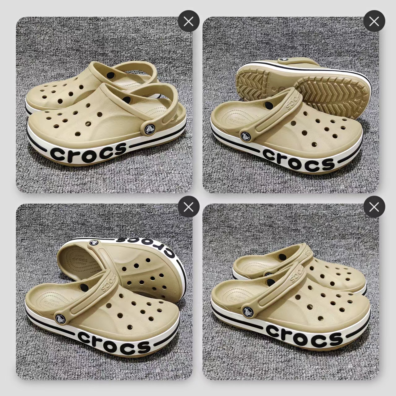 crocs clogs beja classic style sandals, men and women fashion footwear ...