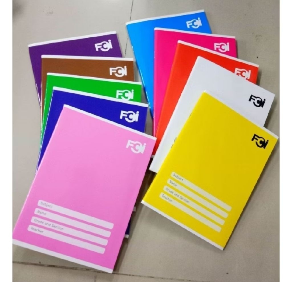 1pc Writing Notebook (With / Without Plastic Cover) for Kinder, 1,2 and ...