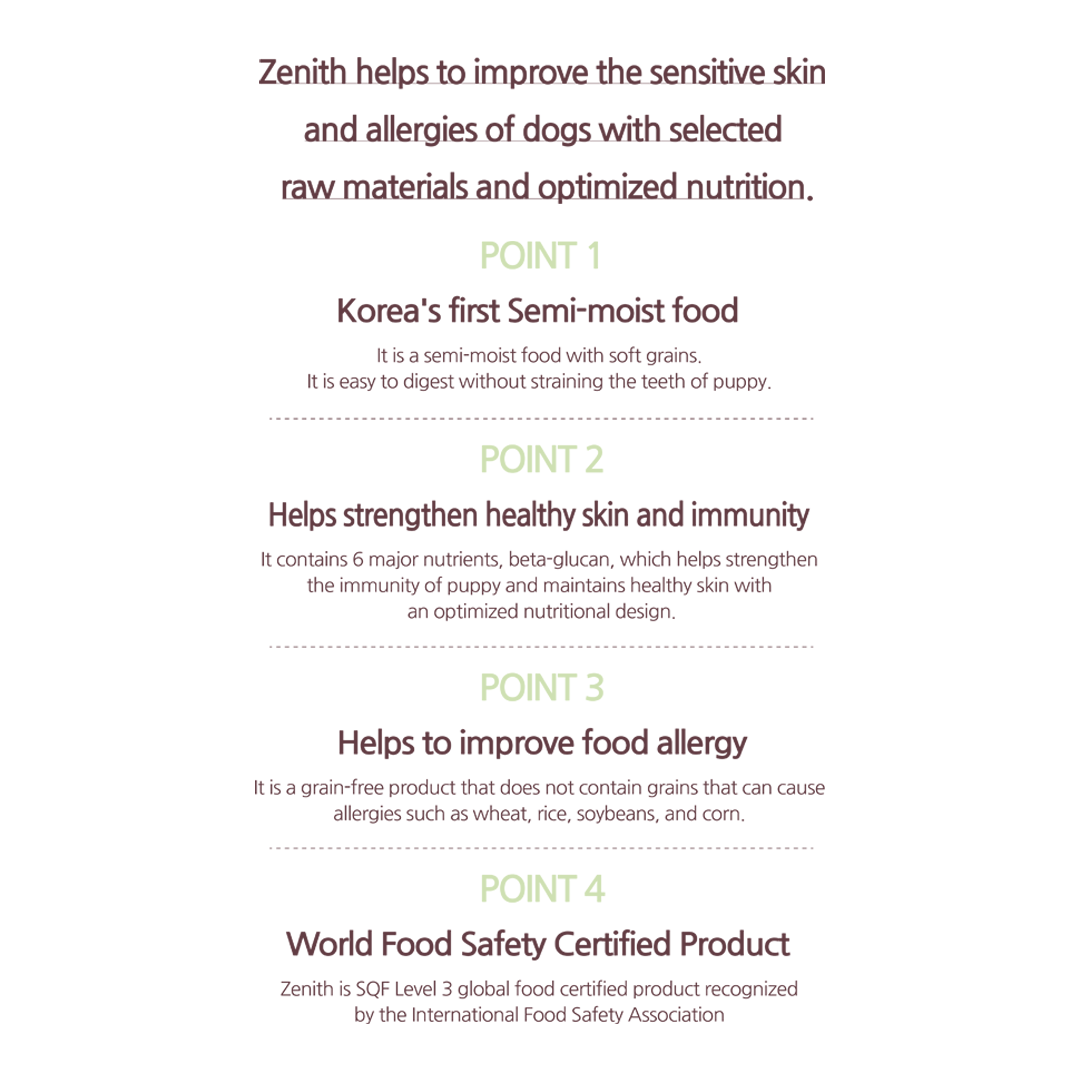 Zenith Grain-Free Soft Moist Dog Food Lamb Meat & Potato (Seniors) 500g ...
