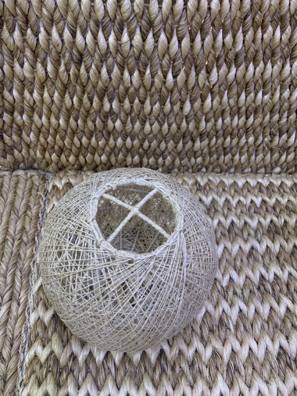 Abaca ball fiver round shape,abaca ball without wiring,abaca ball fiver ...