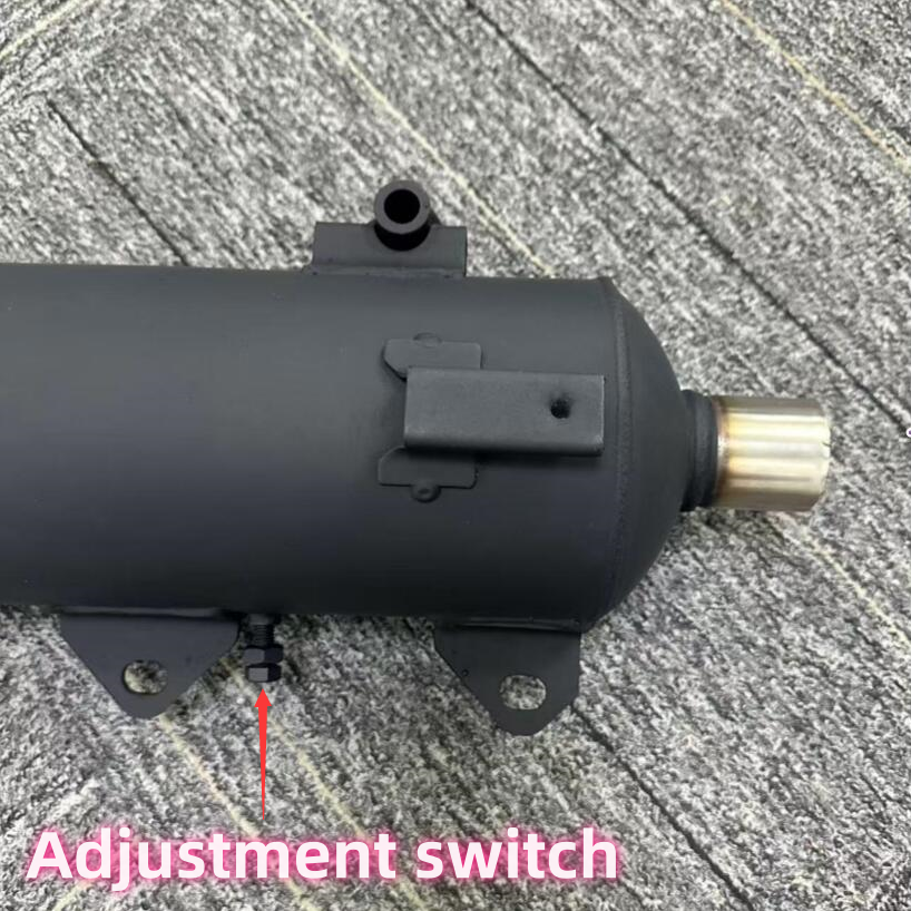 Power Pipe For Nmax V2/Aerox V2 Adjustable Sound Yamaha Exhaust pipe ...